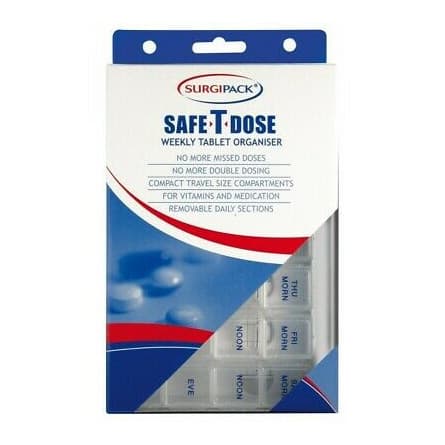 Buy SurgiPack Safe T Dose Weekly Organiser Large online at Cincotta