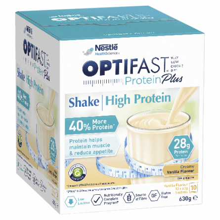 Buy Optifast Protein Plus Vanilla Shake 63g 10 Pack online at Cincotta