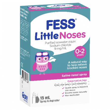 Buy Fess Children's Saline Nasal Spray 20mL online at Cincotta