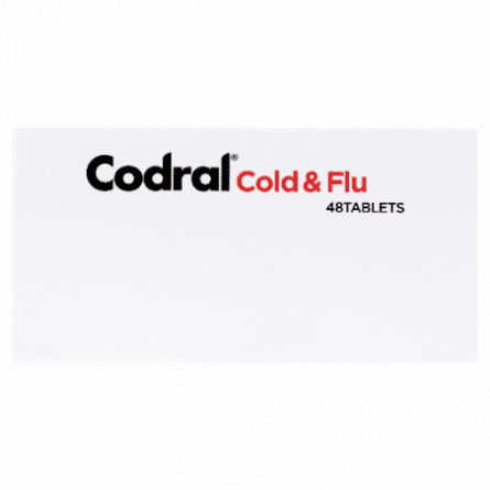 Buy Codral Pe Cold and Flu Tablets 48 online at Cincotta Discount Chemist