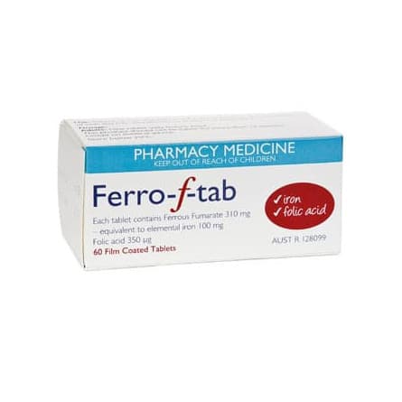 Buy Ferro F 60 Tablets online at Cincotta Discount Chemist