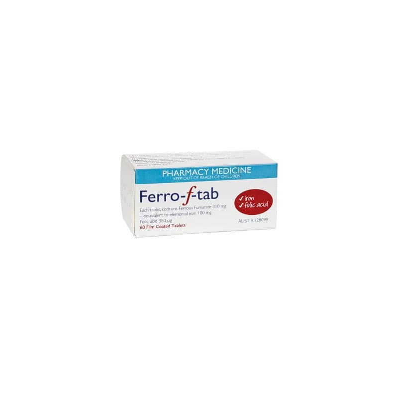 Buy Ferro F 60 Tablets online at Cincotta Discount Chemist