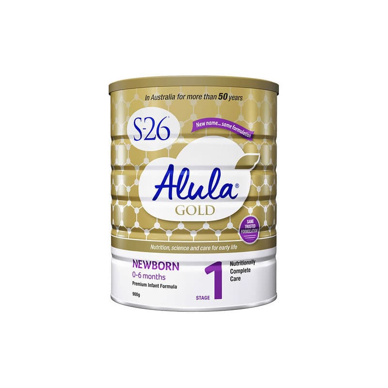 Buy S26 Gold Alula Newborn Infant Formula Stage 1 NEW 900g online at ...