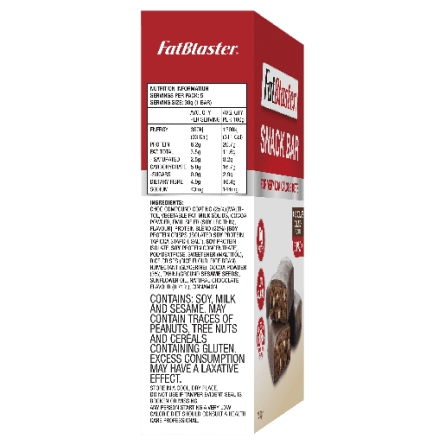 Fat Blaster Snack Bar Chocolate Crunch 5pk