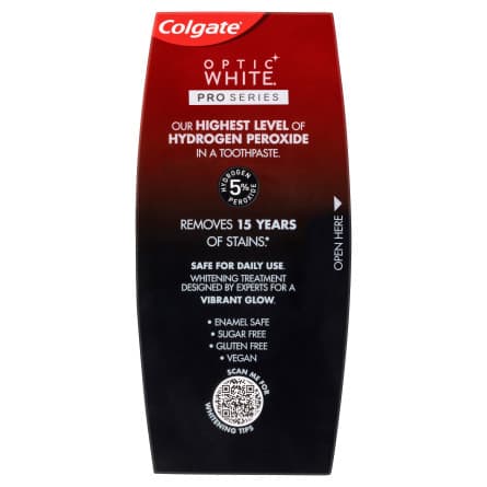 Buy Colgate Optic Wht ProSeries T/paste Whitening Vividly 80g online at ...