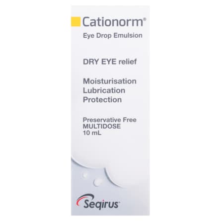 Buy Cationorm PF Multi Dose Eye Drops 10mL online at Cincotta Discount ...
