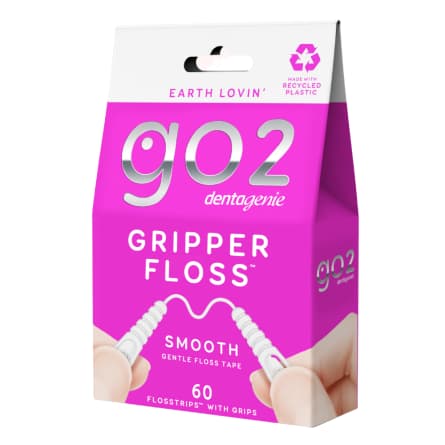 Buy Dentagenie GO2 Gripper Smooth Flosstrips 60pk online at Cincotta ...