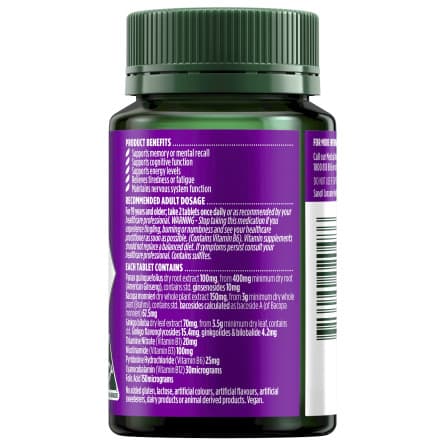 Buy Natures Own Mind, Memory & Energy Tablets 50 online at Cincotta ...