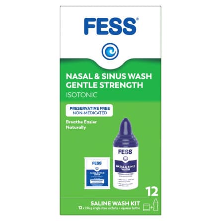 Buy Fess Nasal & Sinus Gentle Strength Wash Kit 12pk online at Cincotta ...