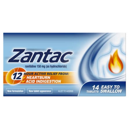 Buy Zantac 150mg Tab 14 online at Cincotta Discount Chemist