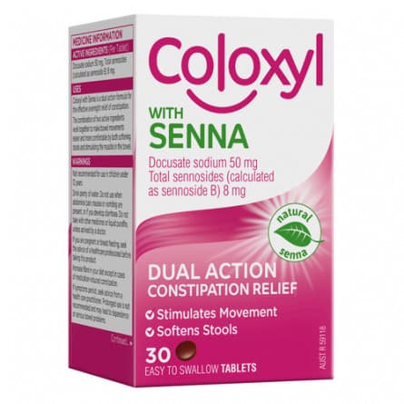 Buy Coloxyl with Senna softener + laxative 30 Tablets at Cincotta