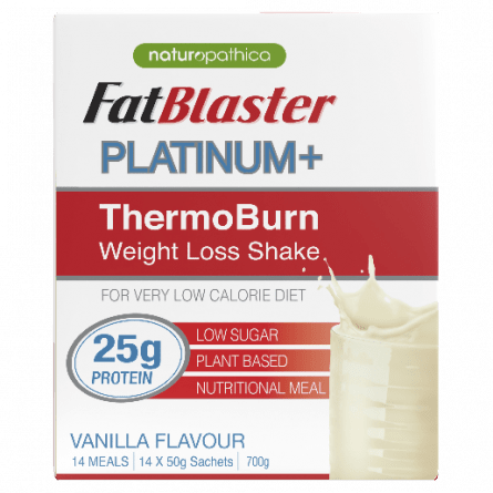 Buy Fat Blaster Platinum Vanilla 14 x 50g online at Cincotta