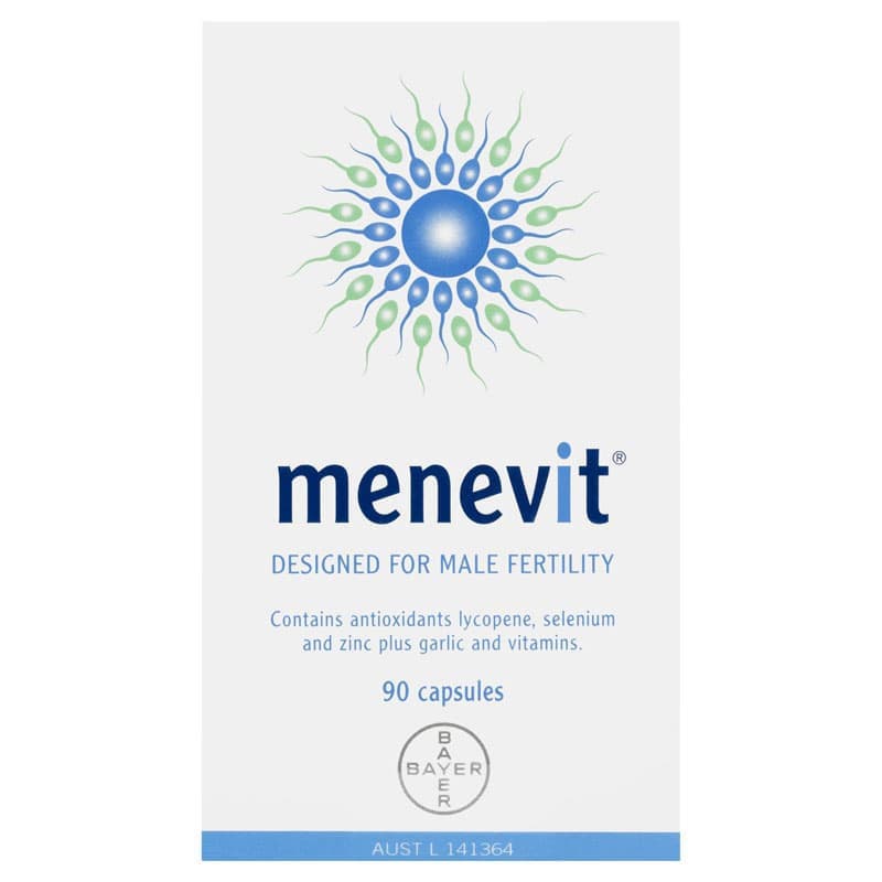 Buy Menevit 90 Capsules online at Cincotta Discount Chemist